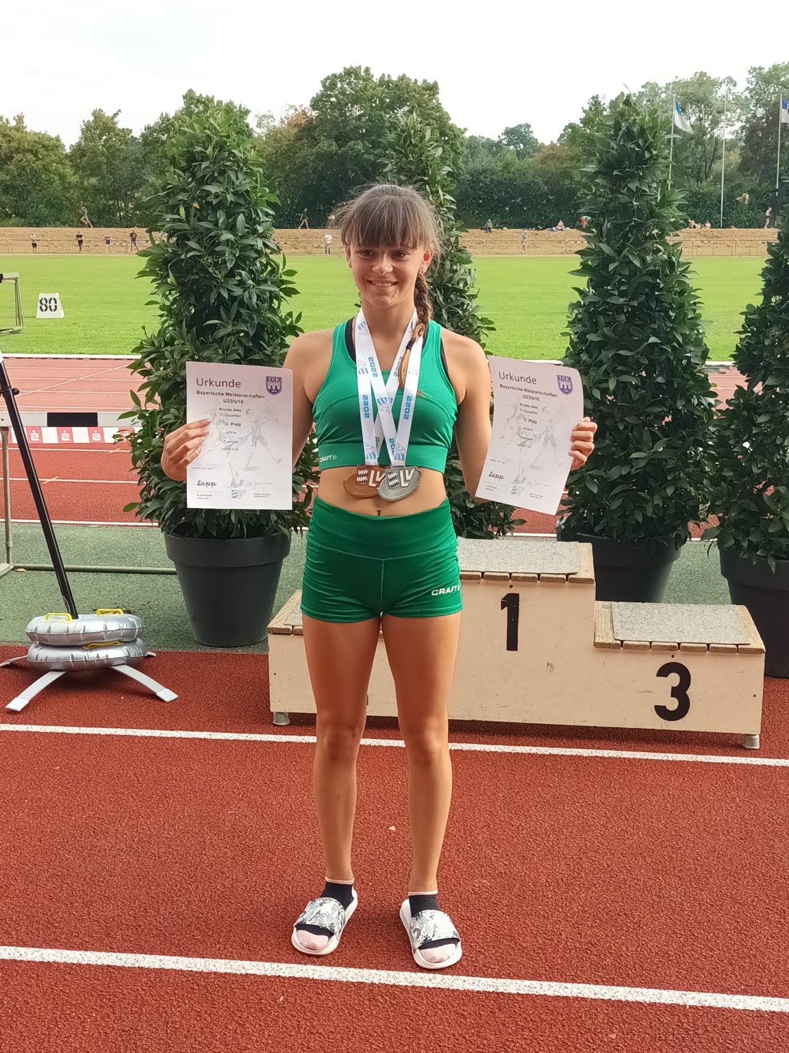 Goldener Höhepunkt zum Saisonende – TV Geisenfeld Leichtathletik